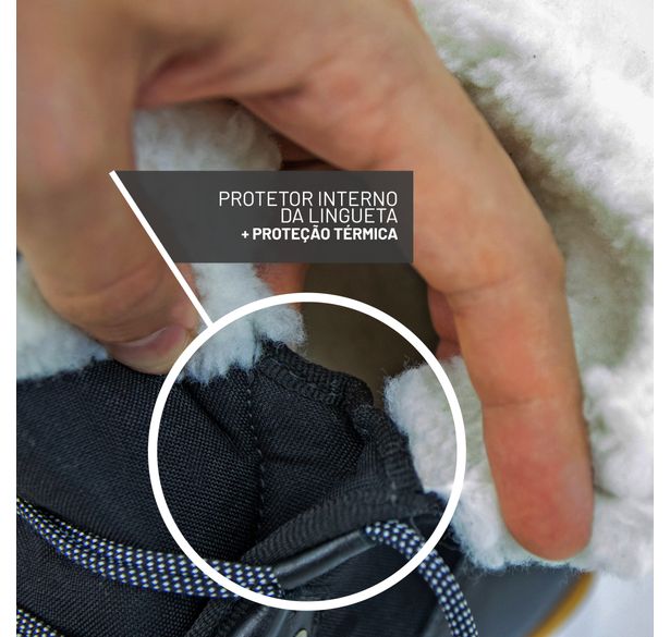 Bota Térmica Cozy Wooly Cordura para o frio - fieroshop