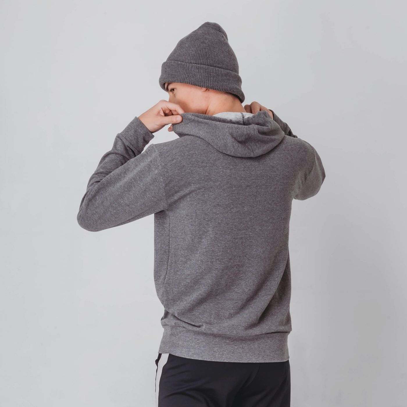 Moletom Masculino com Capuz Estilo de Vida Cinza - Fiero - Fiero