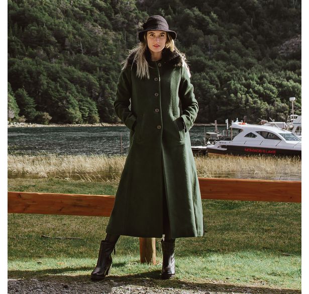 Chapéu feminino clochê com laço preto de lã térmico Cler - Fiero