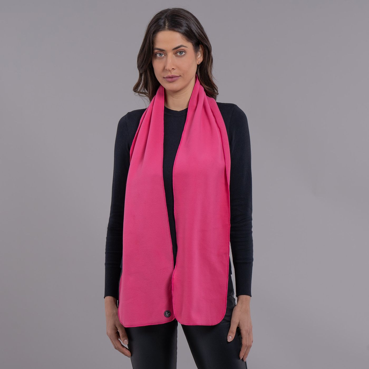 Cachecol Térmico Feminino Rosa em Sense Fleece | Fiero - Fiero